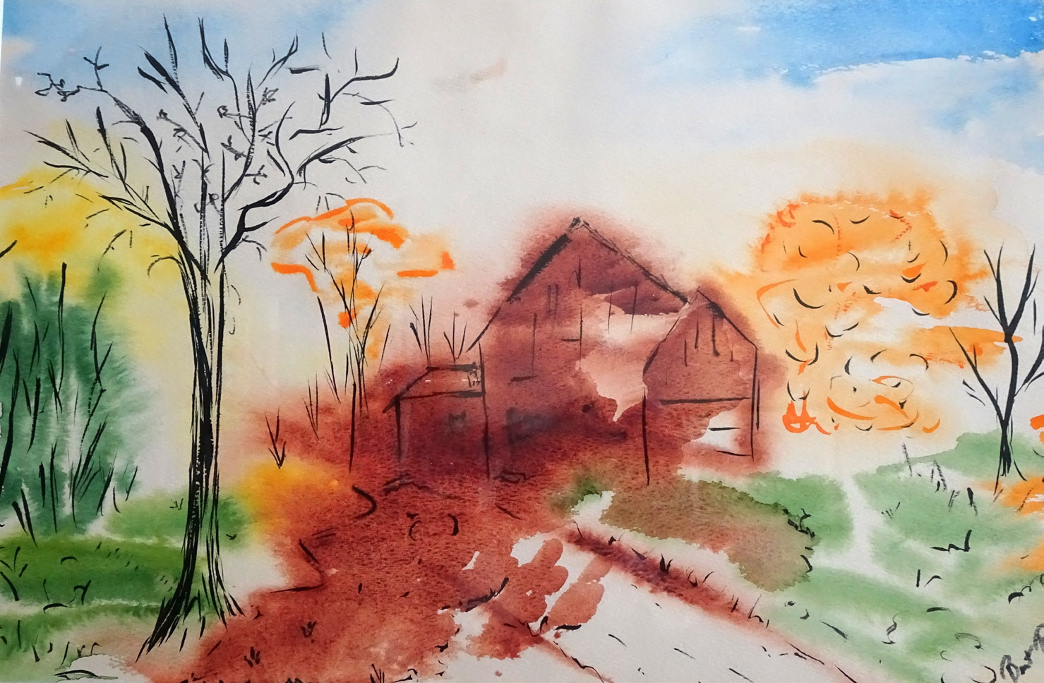 The Watercolors of Bertha Cohen Ross – Gallery and Studio